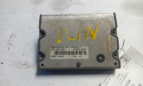2001 Dodge Caravan Chassis ECM Multifunction Left Hand Engine ...