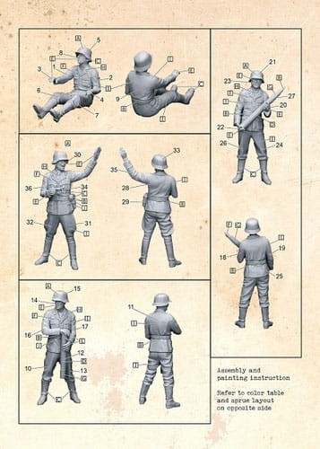 Daw Wetk 1/35 German WW2 8.8cm Flak Crew - DW35038 | eBay UK