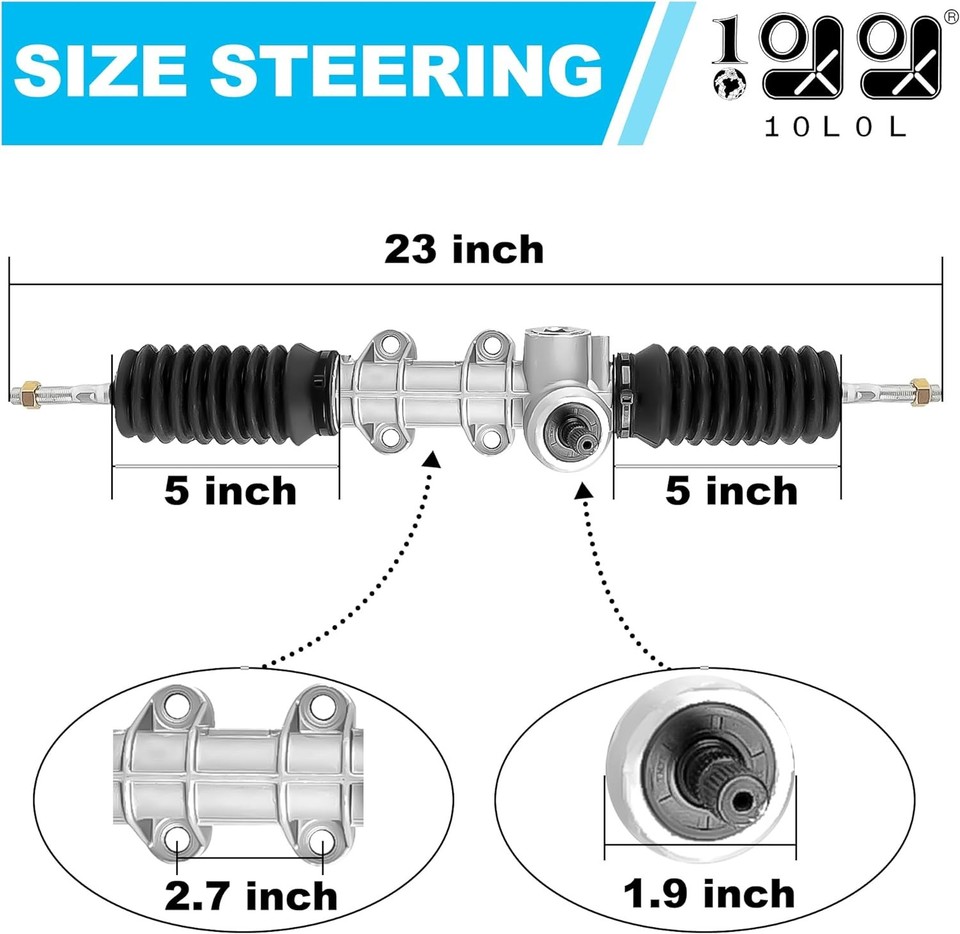 Golf Cart Steering Gear Box Assembly for Yamaha G29 Drive Parts JW1 ...