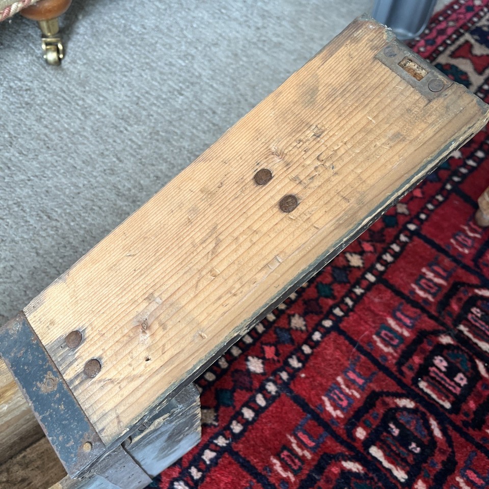 WWI WW1 German Military Army Maxim MG-08 MG08 Wooden Box Crate ...