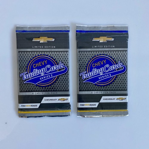 Chevy Trading Cards Series 2 - 2 Packs Sealed Chevrolet Limited Edition ...