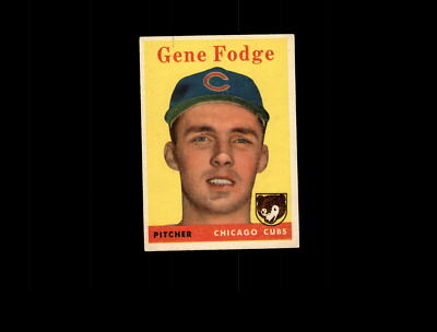 1958 Topps 449 Gene Fodge RC EX #D1,344255 | eBay