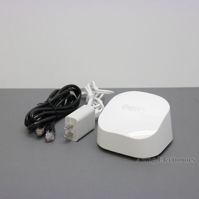 Eero 6 Plus R010001 AX3000 Dual Band Mesh WiFi 6 Router (1-Pack) | eBay