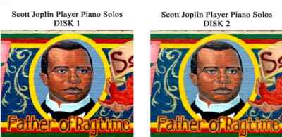 Scott Joplin 2 Disk Set Piano Solos for PianoDisc PDS-128 PDS-228 ...