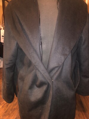 Metaphor women’s black 1x coat with belt wrap | eBay
