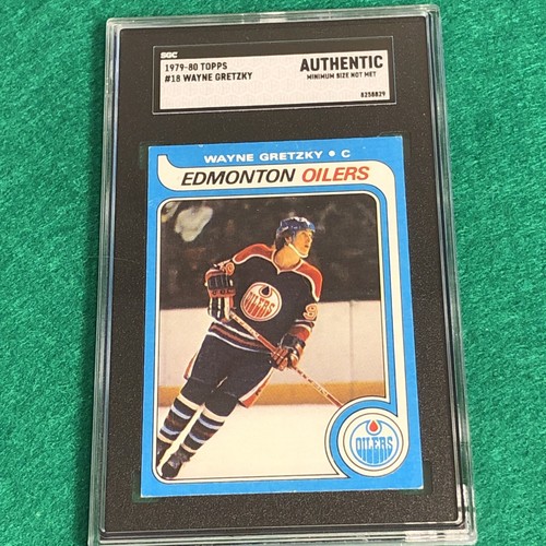 1979-80 Topps Wayne Gretzky Rookie Grade SGC Authentic CENTERED | eBay
