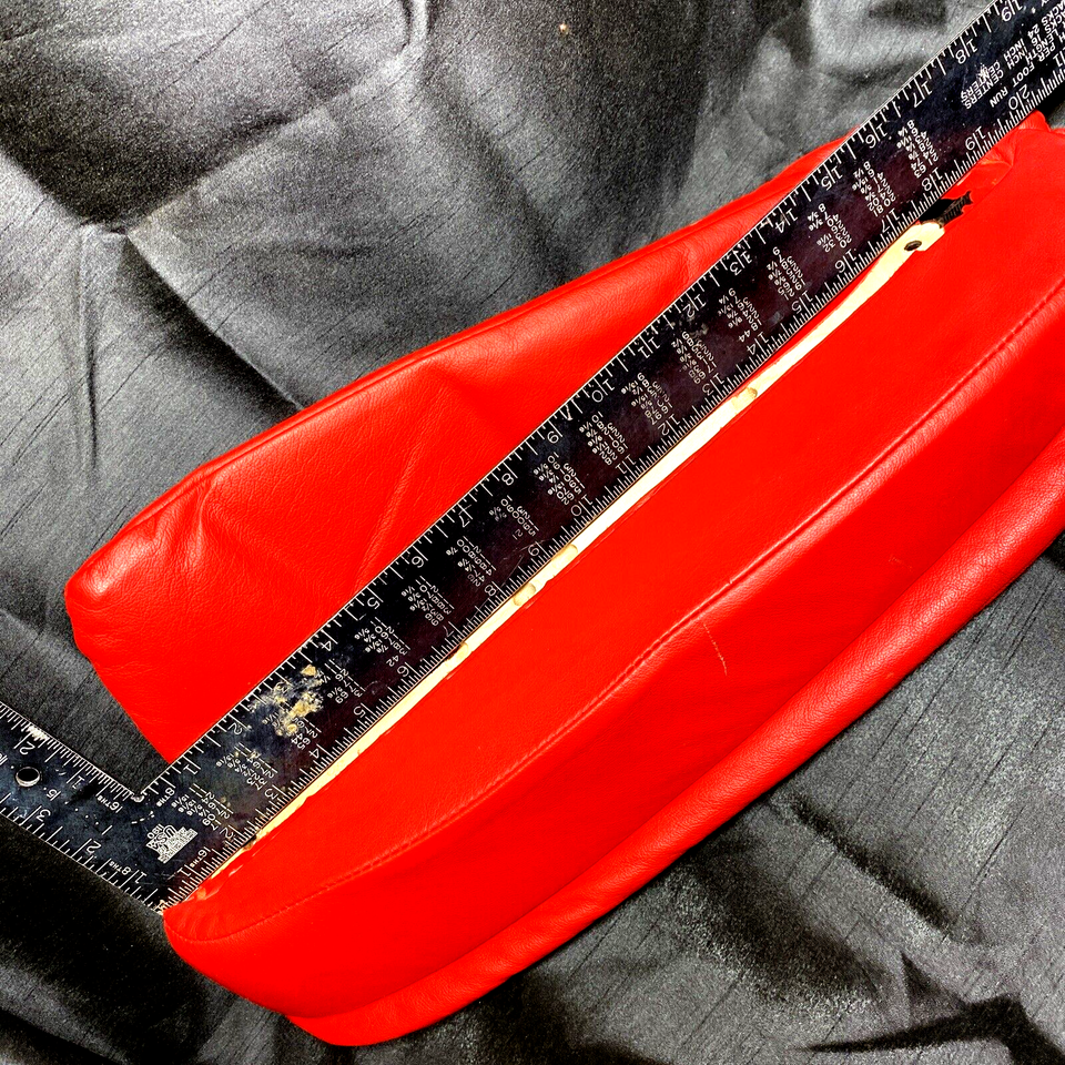 Ekornes Stressless Arm Pads Chili Red Leather From the Rino style chair ...