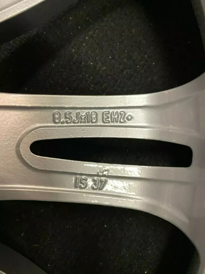 Genuine Staggered BMW MV3 Alloy Wheels 18" E90 E91 E92 E93 Ferric Grey ...