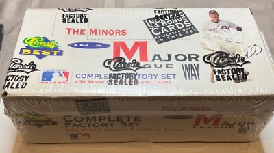 1991 Classic Best Minor League Baseball Complete Box Set Minors FACTORY ...
