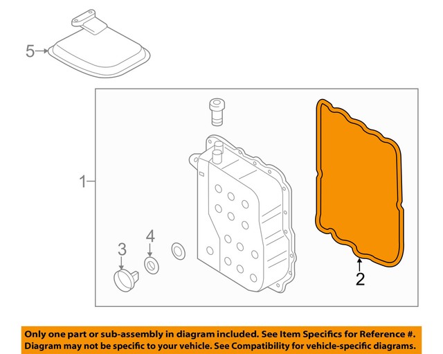 Genuine Hyundai Side Cover Gasket 45283-3B010 for sale online | eBay