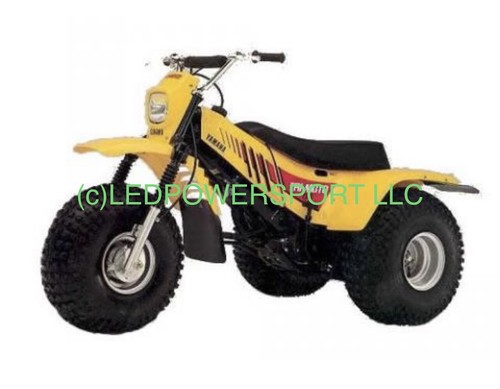 1983 Yamaha YTM200L Tri-Moto ATV LED Headlight Upgrade Kit Plug N Play ...