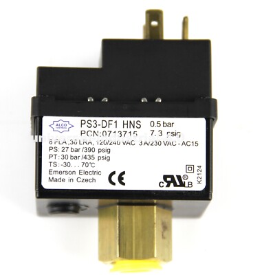 EMERSON PS3-DF1 Pressure Relay Pressure Controller NEW | eBay