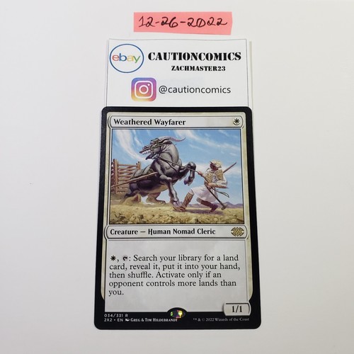 Weathered Wayfarer (034) Double Masters 2022 (Box2) MTG Magic | eBay