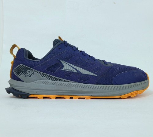 Size 13 - Altra Lone Peak 9 - Navy Blue & Orange | eBay