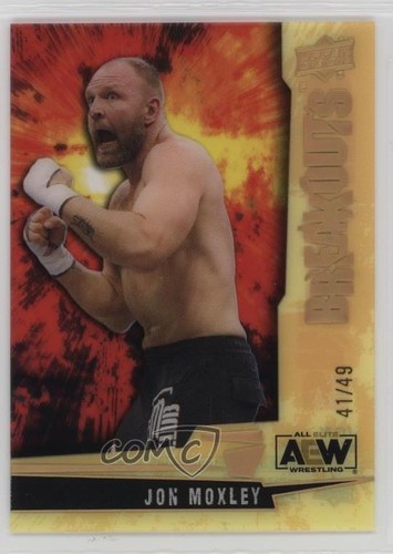 2024 Upper Deck AEW All Elite Wrestling AEW Breakouts /49 Jon Moxley # ...