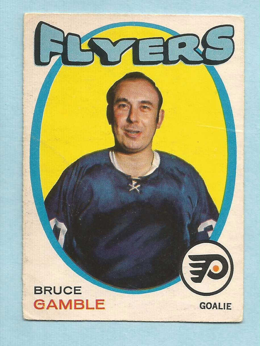 1971-72 OPC O-Pee-Chee Hockey Bruce Gamble #201 Goalie Flyers VG **2 | eBay