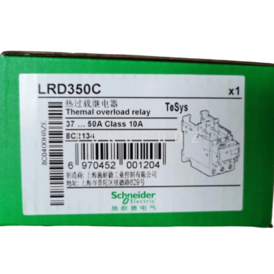 1 PCS BRAND NEW With Box Schneider LRD350C 37-50A Amp Thermal Overload ...