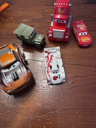 Disney Pixar Cars - Set Of 5 Toys Pixar Cars, Shu Todoroki, Tim ...
