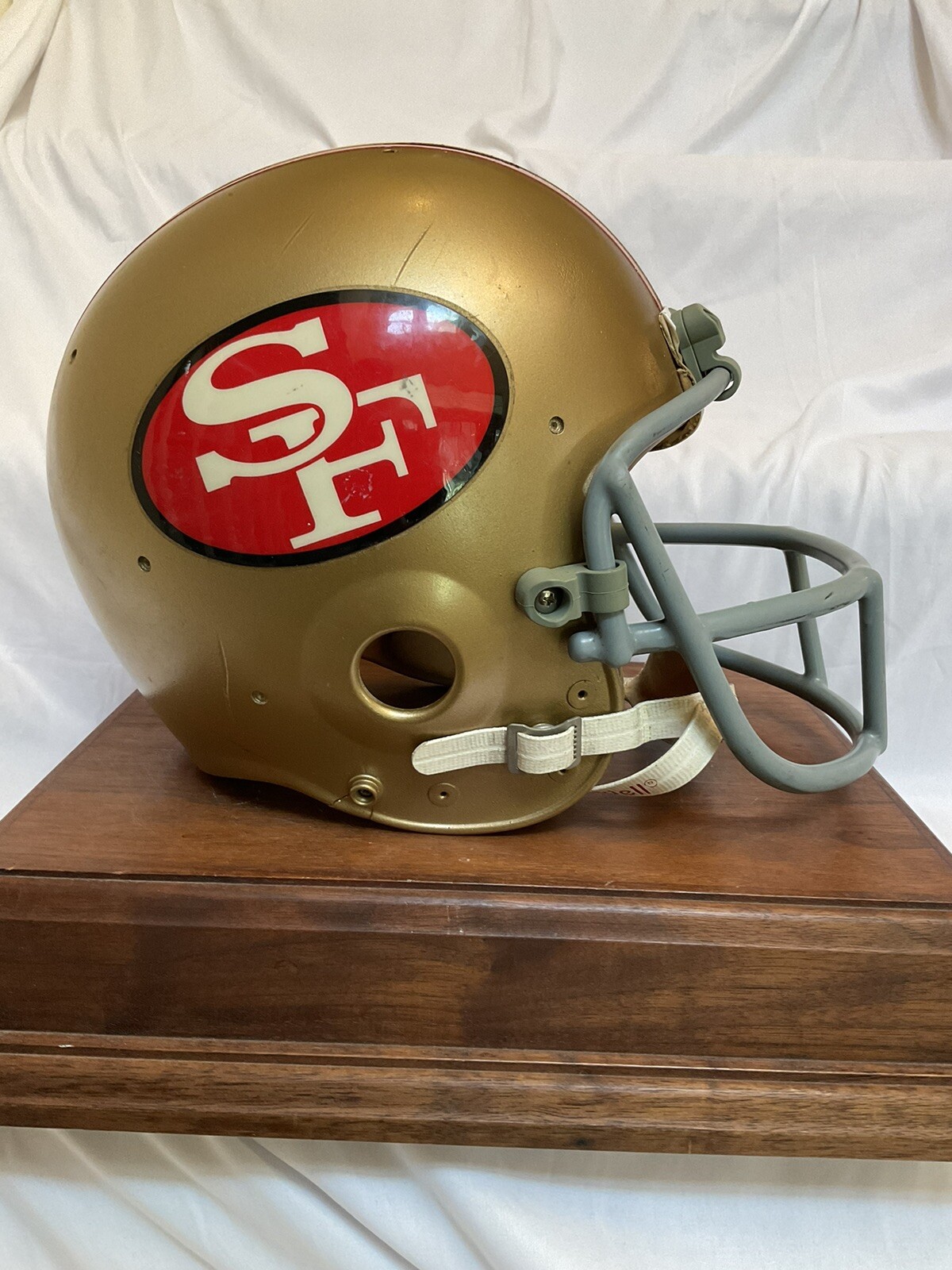 Vintage 1978 Riddell PAC3 Football Helmet San Francisco 49ers Schutt ...