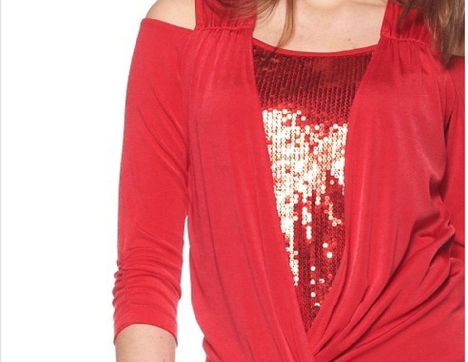 Women's Cruise Dinner wedding evening party cocktail Tunic top blouse ...