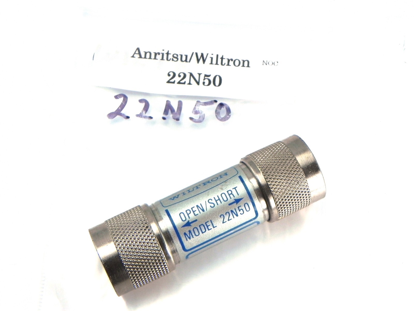 Anritsu 22N50 Open/short DC to 18ghz 50 Ohm Calibration Standard for ...