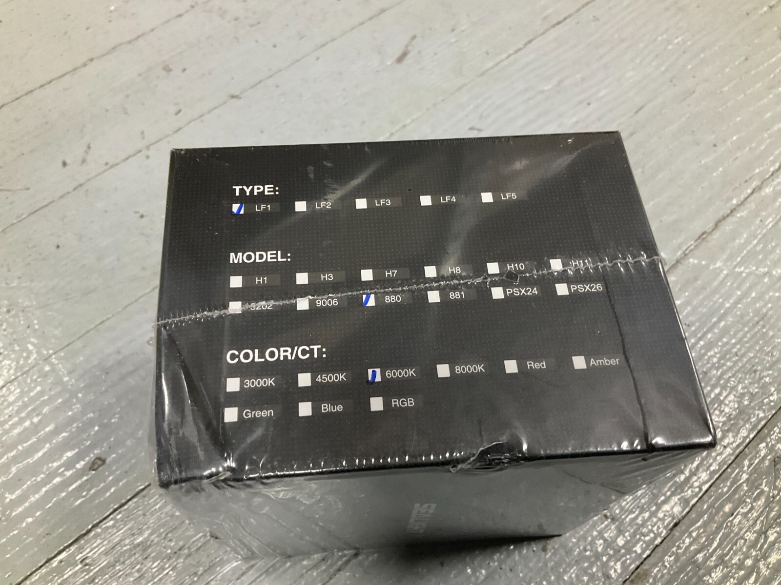 SEALIGHT LF1 880 6000K LED Headlight Bulbs Kit High Low Beam Fanless 2x ...