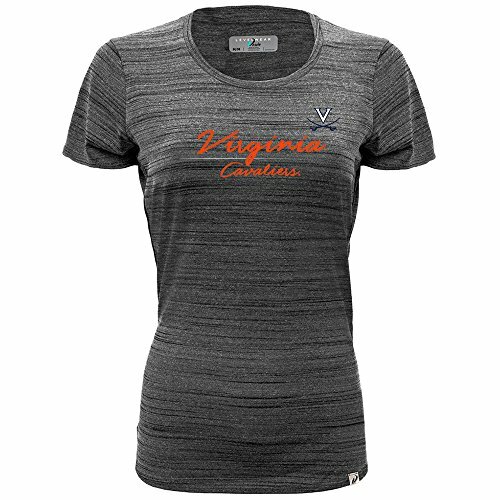 Levelwear LEY9R Adult Women Lux Cursive Short Sleeve Tee, Heather Grey ...