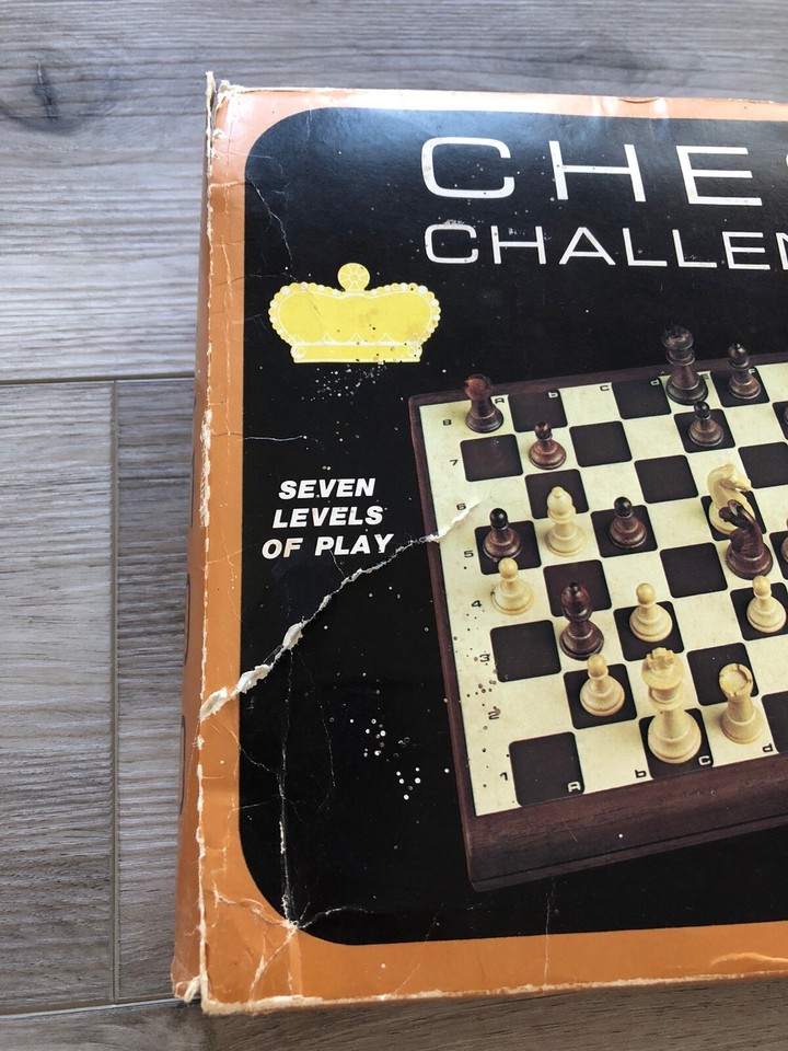 Chess Challenger 7 Vintage Fidelity Electronics Complete in Box ...
