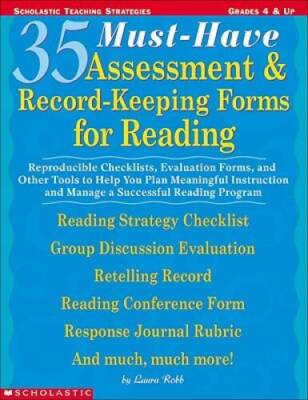 35 Must-Have Assessment Record-Keeping Forms for Reading: Reproduc ...