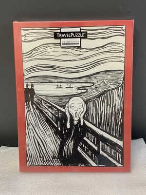 Edvard Munch The Cry Travel Puzzle, Scream Art, Art Institute Chicago ...