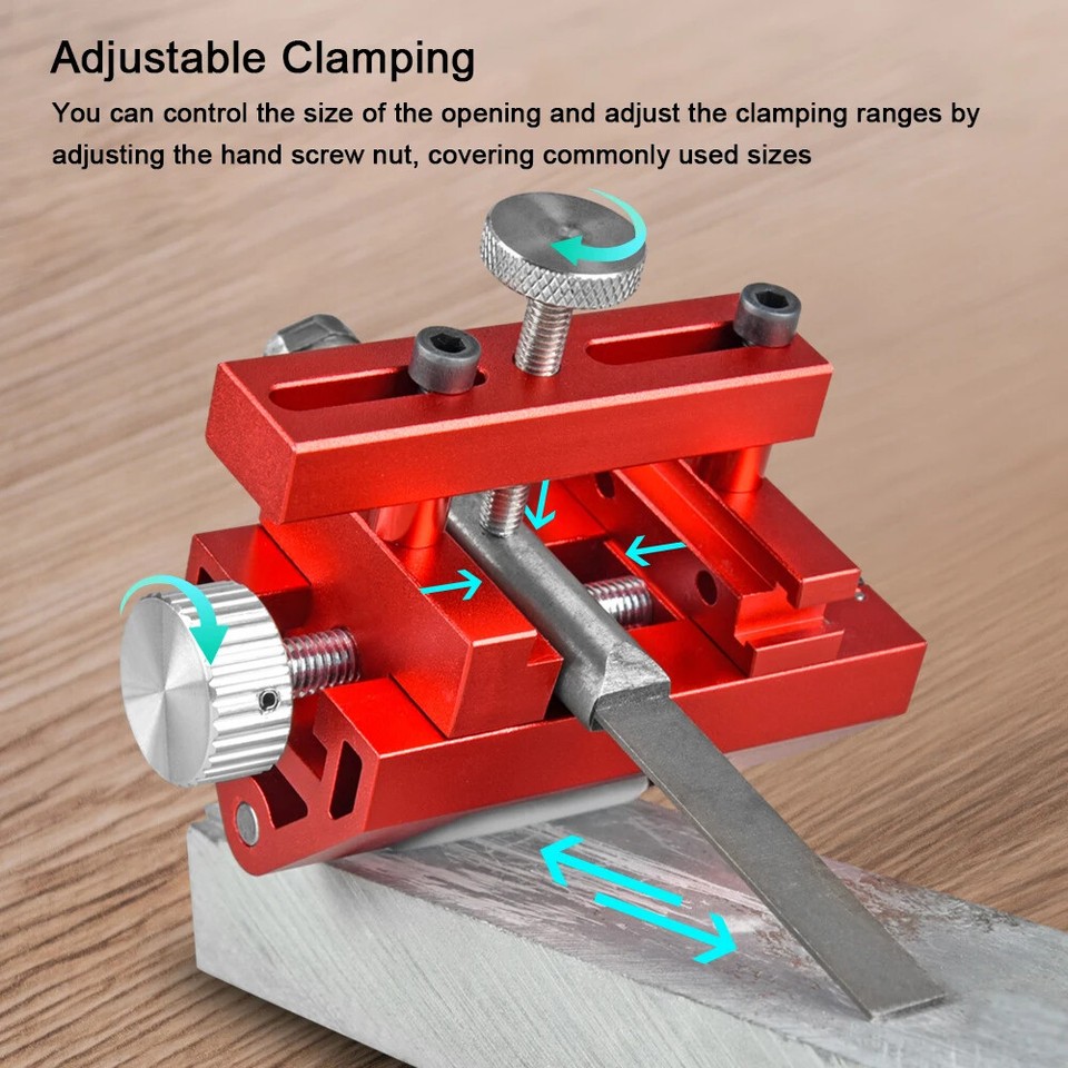 Angle Adjustable Sharpener Woodworking Tool Sharpening Jig Clamping ...