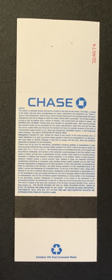 9/9/13 RAFAEL NADAL 2013 US OPEN MENS FINAL TENNIS TICKET STUB DEFEATS ...