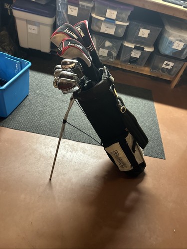 Men’s Complete RH Starter Set Golf Clubs w/ Ping Stand Bag, Balls, Tees ...