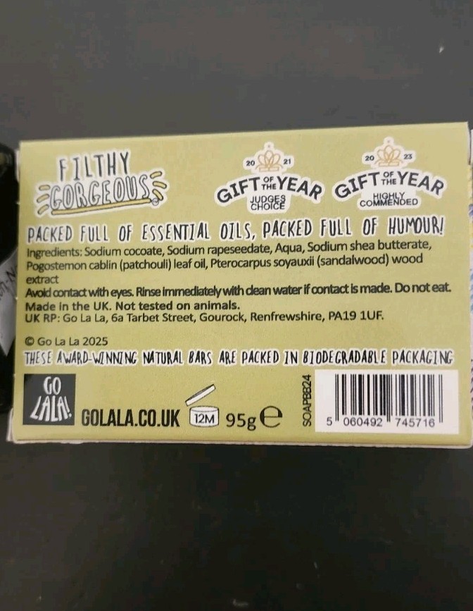 Golden Shower Gel & Soap Fun Set. | eBay UK