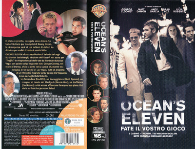 Ocean's Eleven (2001) VHS | eBay