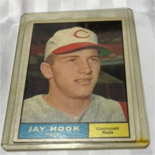 TOPPS 1961 Baseball Card #162 JAY HOOK | eBay