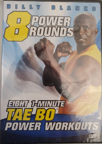 TAE BO: 8 POWER ROUNDS WORKOUT DVD, TOTAL BODY CONFIDENCE BUILD- BILLY ...