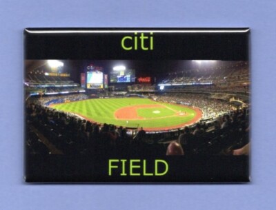 CITI FIELD *2X3 FRIDGE MAGNET* NEW YORK METS MLB FIELD BASEBALL MAJOR ...