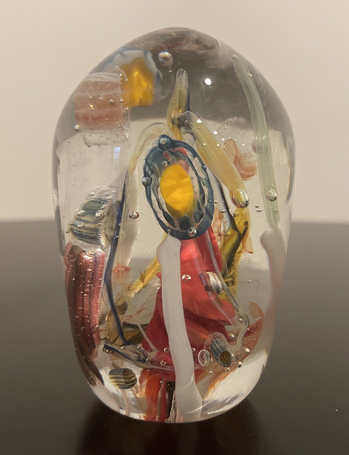 Tom Michael Odyssey Art Glass Paperweight Signed 4.5” Tall | eBay
