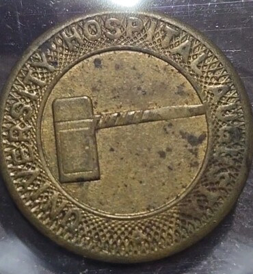 Vintage Parcoa Token University Hospital Augusta GA Parking Token CSRA ...
