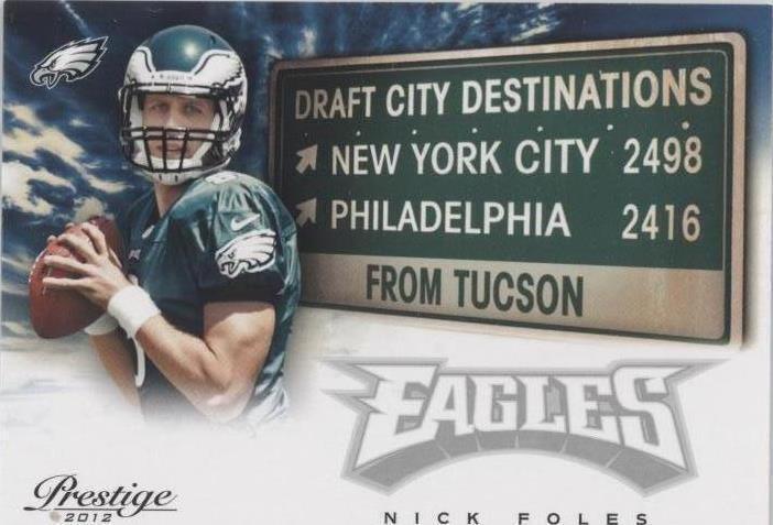 2012 Playoff Prestige - Draft City Destinations Nick Foles #23 (RC) for ...
