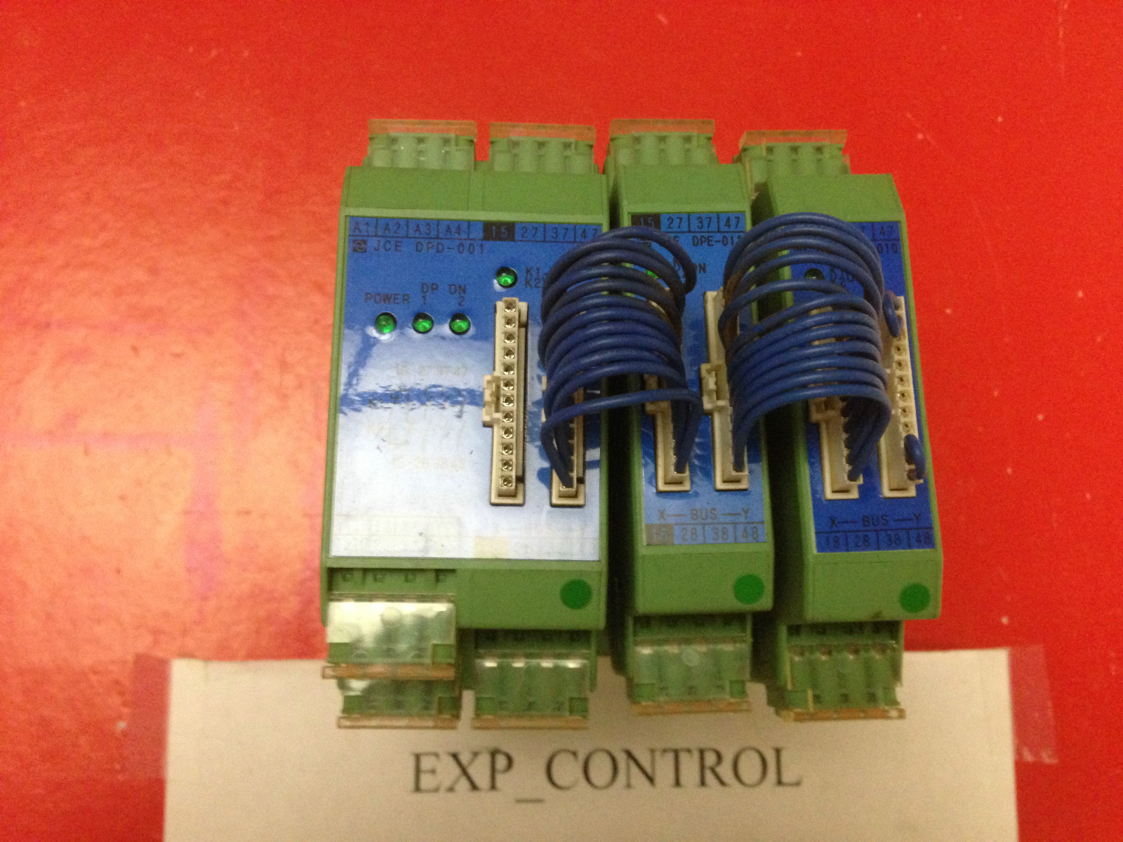 DPD-001 , DPE-011, DPE-010 JCE Dual Power On Device, safety relay--Lot ...