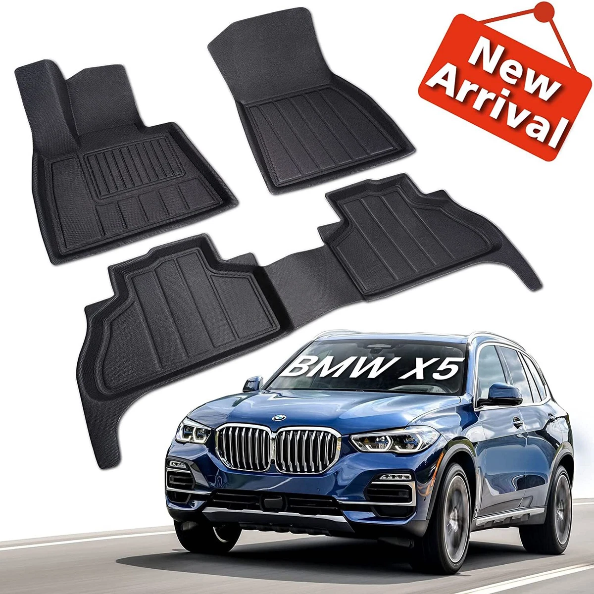 Floor Mats Liner Fits Bmw X1 U11 2022-2023 Waterproof 4D, 50% OFF