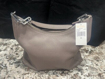 MICHAEL KORS LEATHER MATILDA SHOULDER BAG BROWN NEW WITH PEBBLED ...