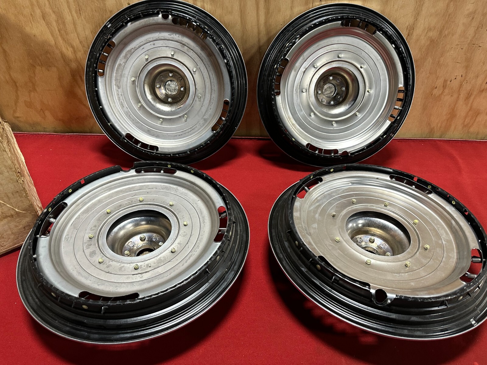 NOS 1965-1969 CHEVROLET CORVAIR NOVA CHEVY II WIRE WHEEL HUBCAPS GM ...