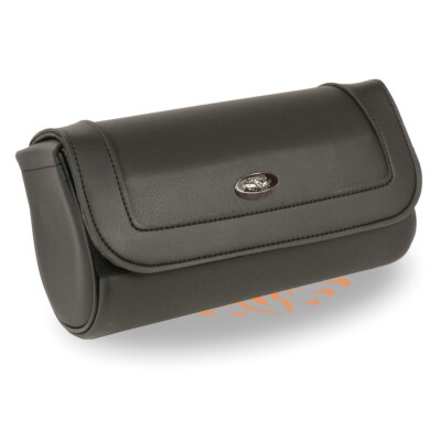 Milwaukee Leather SH61401 Black Medium Motorcycle Windshield PVC Tool ...