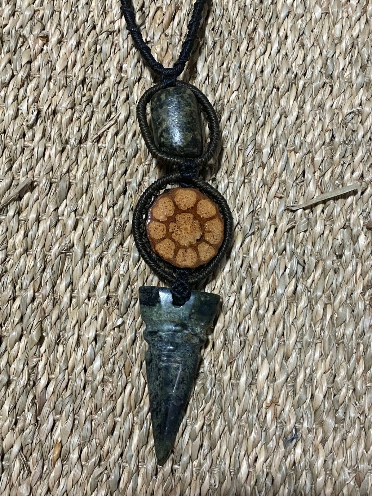 Spirit Protection Powerful Peruvian Serpentine/Ayahuasca Amulet Pendant ...