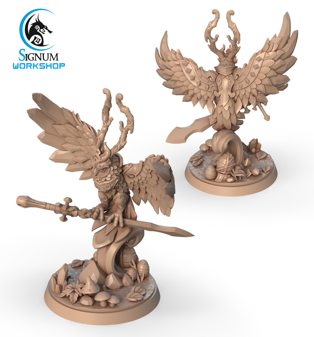 Owl Weapon Courier Familiar - Signum Games - Fantasy Dungeons and ...