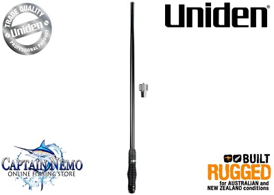 UNIDEN FIBERGLASS RADOME UHF CB RADIO ANTENNA 5.5DBI GAIN BLACK 730MM ...