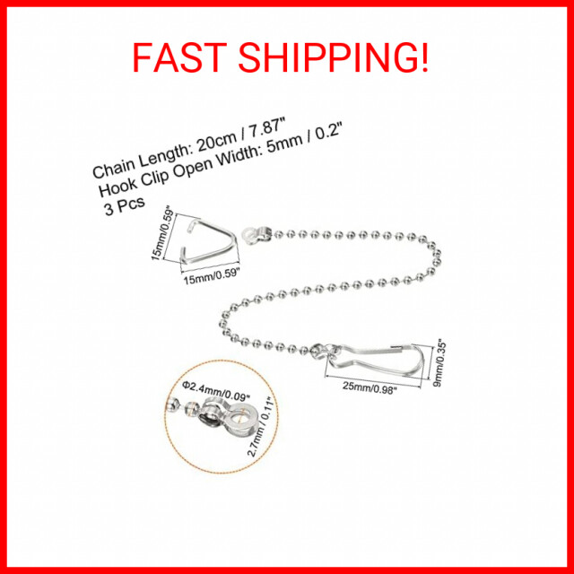 MECCANIXITY Toilet Flappers Chain, 30cm Toilet Handle Lever Lift Flush ...